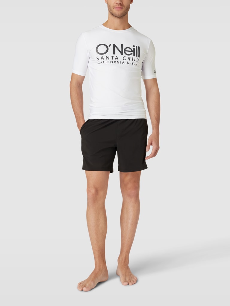ONeill T-Shirt mit Label-Print Modell 'CALI' (weiss) online kaufen