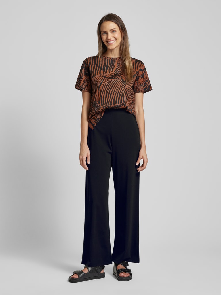 Weekend Max Mara Broek met elastische band, model 'FALCO' in zwart ...