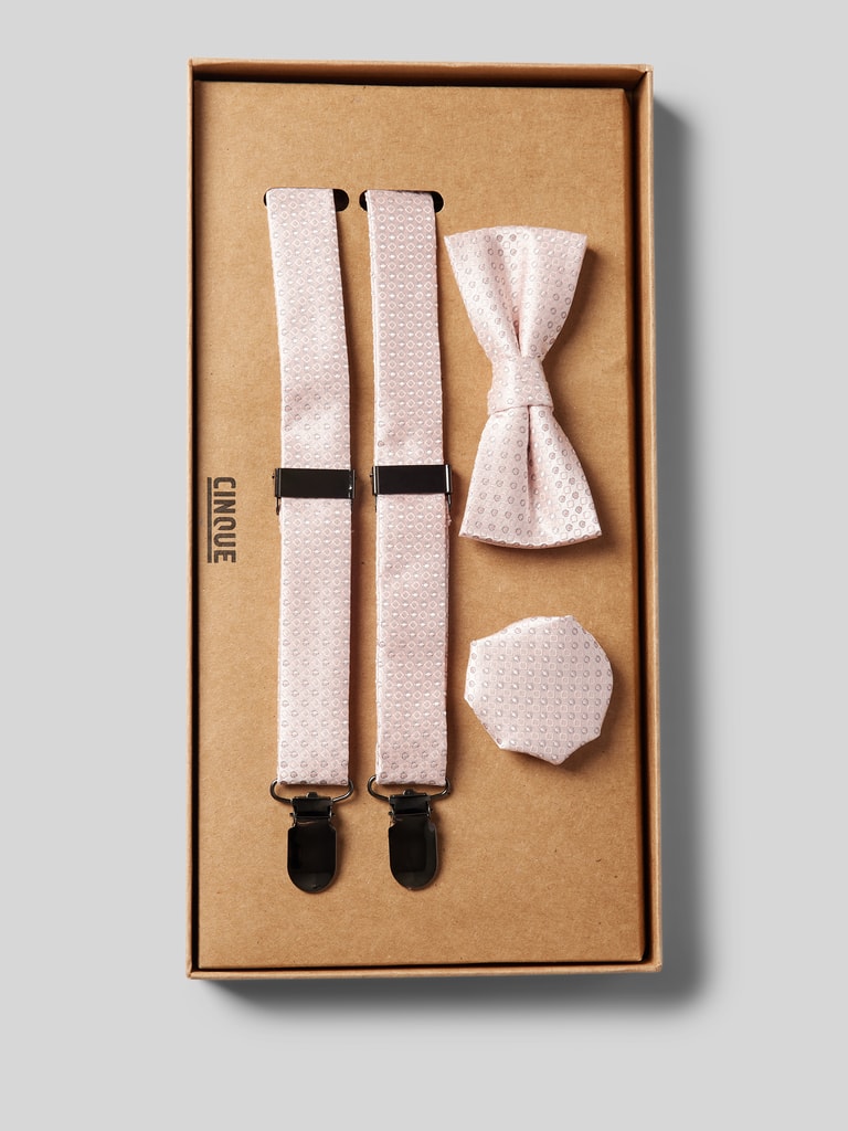 Cinque Fliege und Hosenträger im Set Modell 'EUGEN' (altrosa) online kaufen