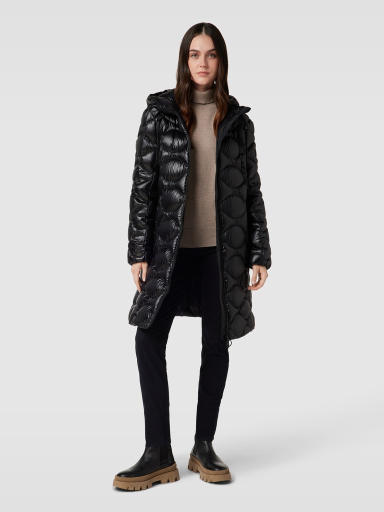 Marc Cain Lange donsjas met vulling van dons en veren in zwart online kopen | P&C
