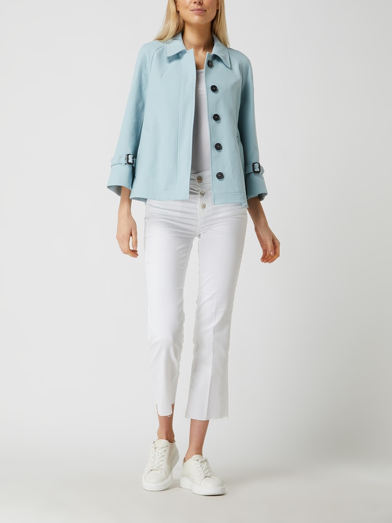 Windsor Jacke aus Baumwolle (hellblau) online kaufen