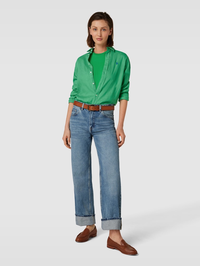 Polo Ralph Lauren T-Shirt mit Label-Stitching (grass) online kaufen