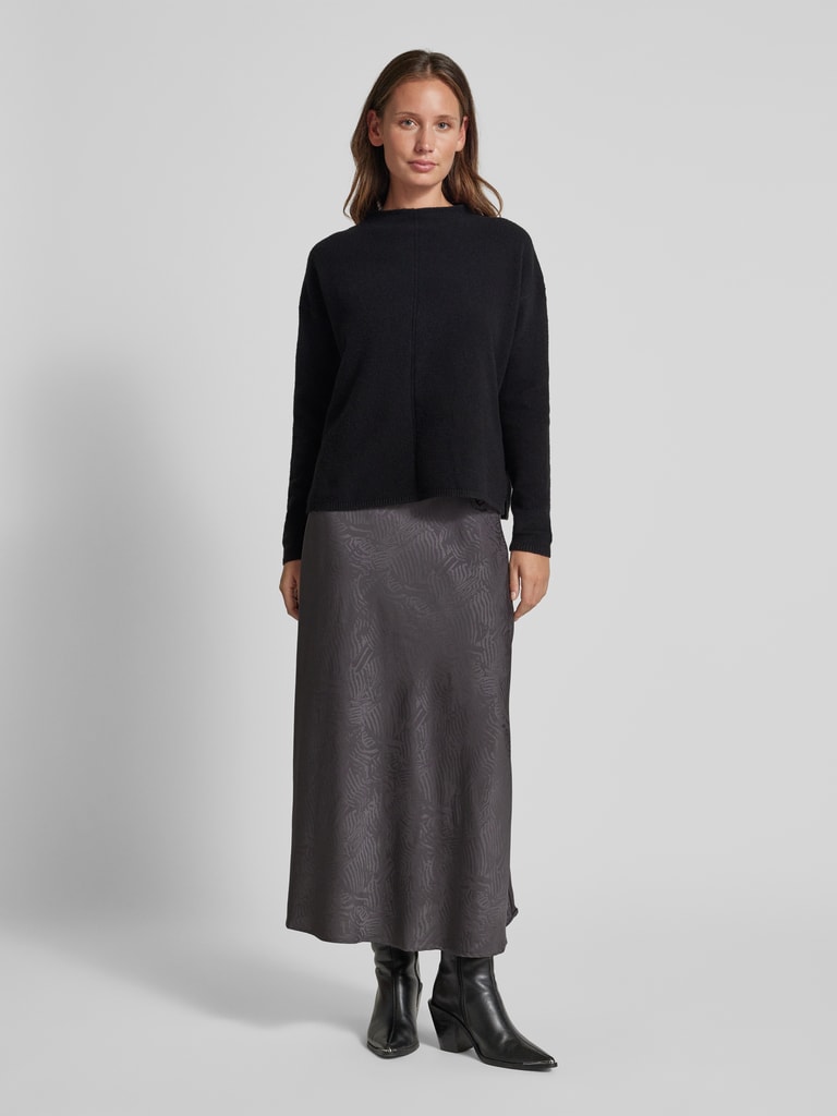 moves Maxirock mit gelegten Falten Modell 'Gebry' (anthrazit) online kaufen