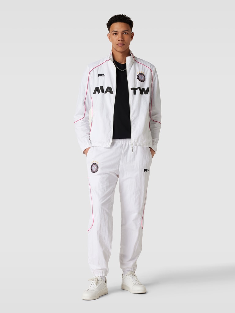 Review X MATW Trainingsjacke mit Statement-Print - MATW x REVIEW Drop ...