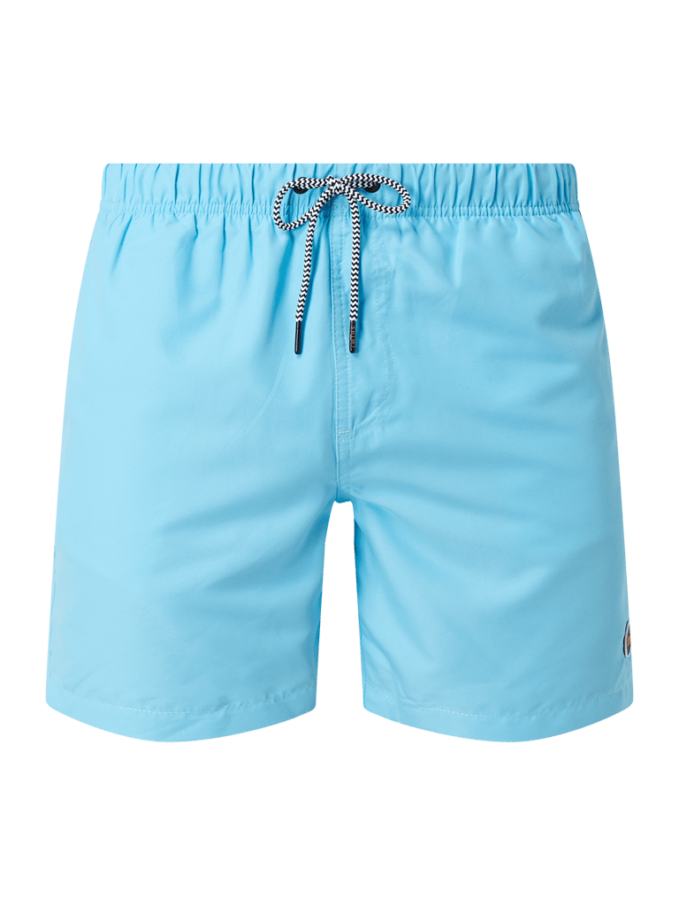 Shiwi Zwembroek met logo-applicatie in lichtturquoise online kopen | P&C