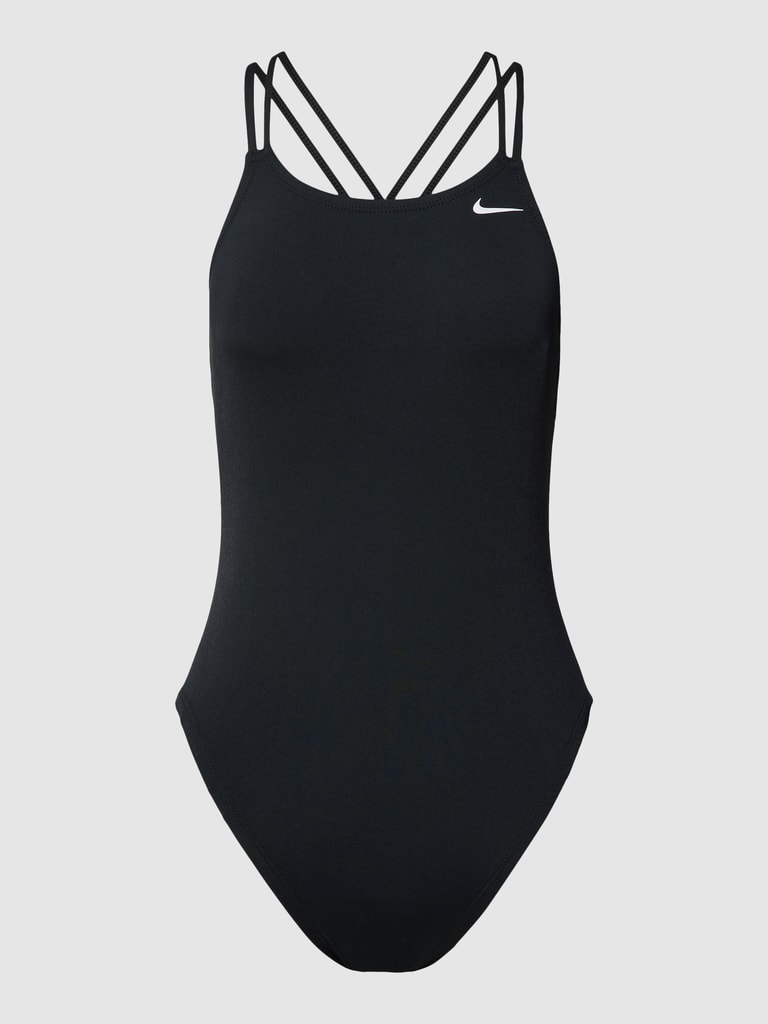 NIKE TRAINING Badpak met labelprint, model 'Spider' in zwart online ...