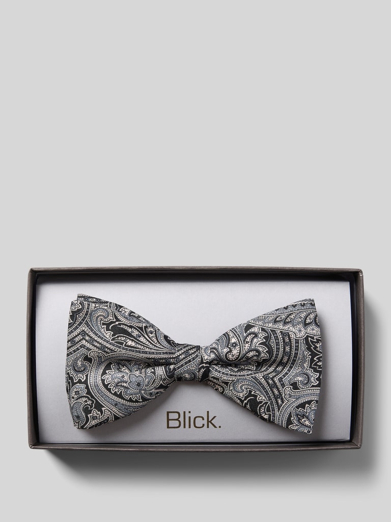 Blick Fliege aus Seide im Allover-Look Modell 'Jeremy' (black) online ...