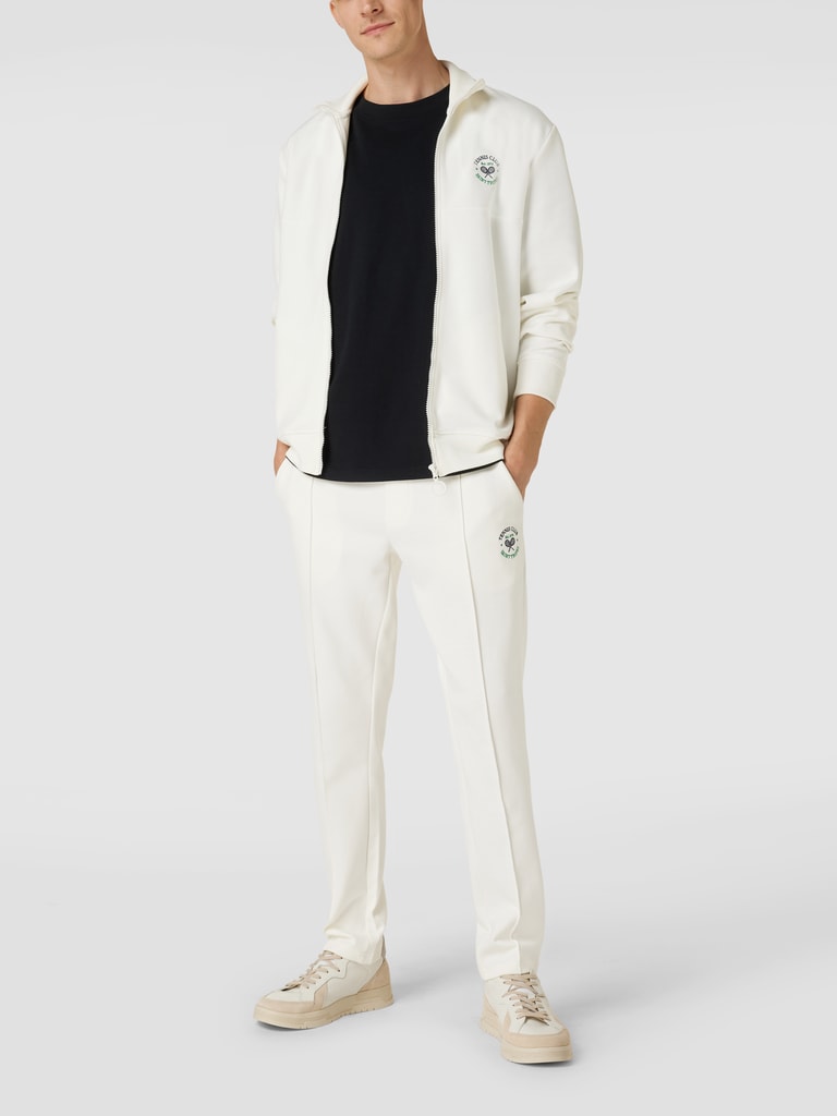 MCNEAL Sweatjack met structuurmotief, model 'CAIDEN' in offwhite online ...