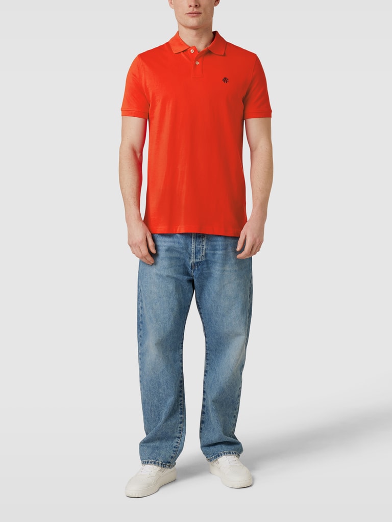 MCNEAL Poloshirt mit Logo-Stitching (rot) online kaufen
