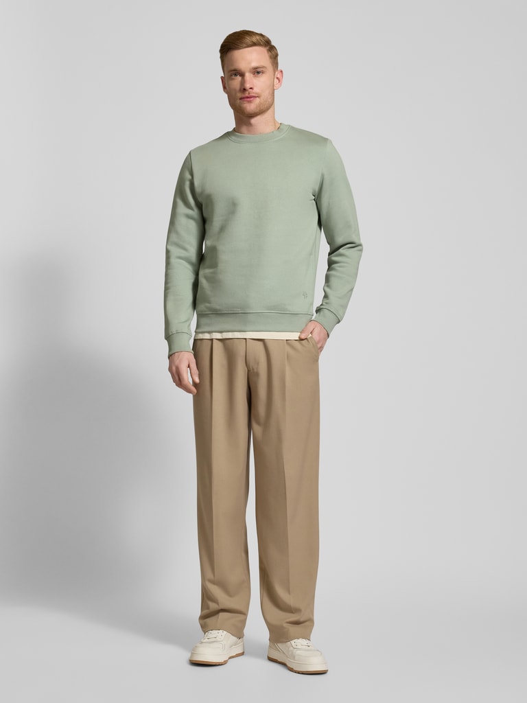 MCNEAL Regular Fit Sweatshirt mit Logo-Stitching (lind) online kaufen