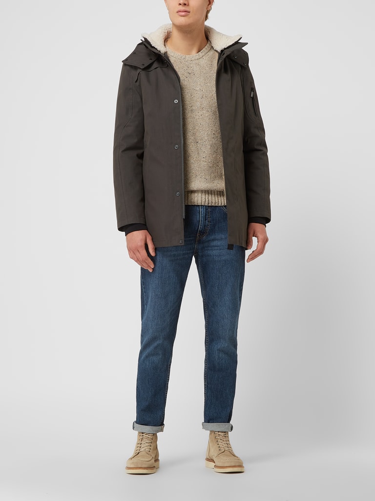 G-LAB Parka mit abnehmbarer Kapuze Modell 'Magnum' - wasserdicht (anthrazit) online kaufen