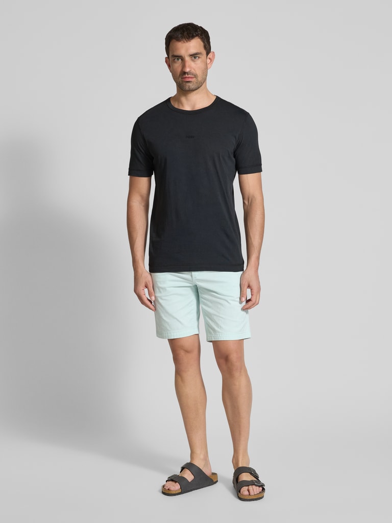 BOSS Orange T-Shirt mit Label-Print Modell 'Tokks' (black) online kaufen