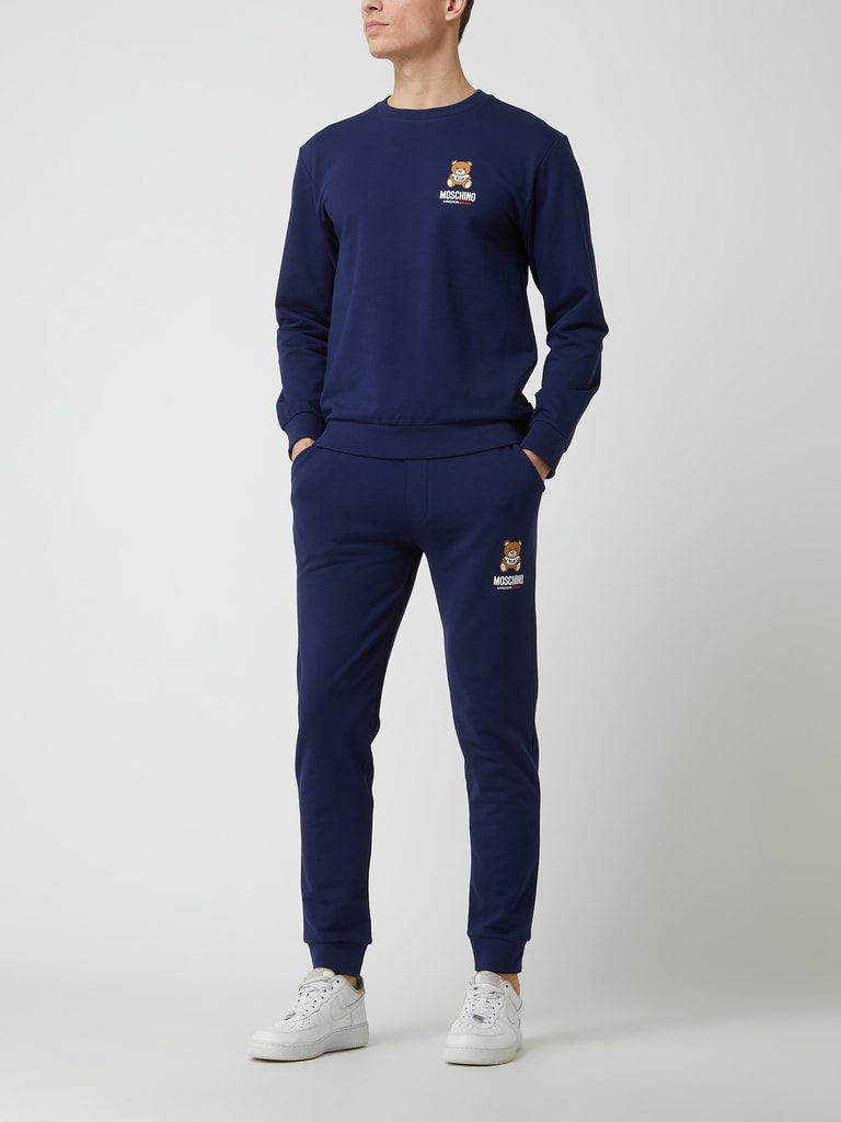 Moschino Swim + Underwear Sweathose mit Print (marine) online kaufen