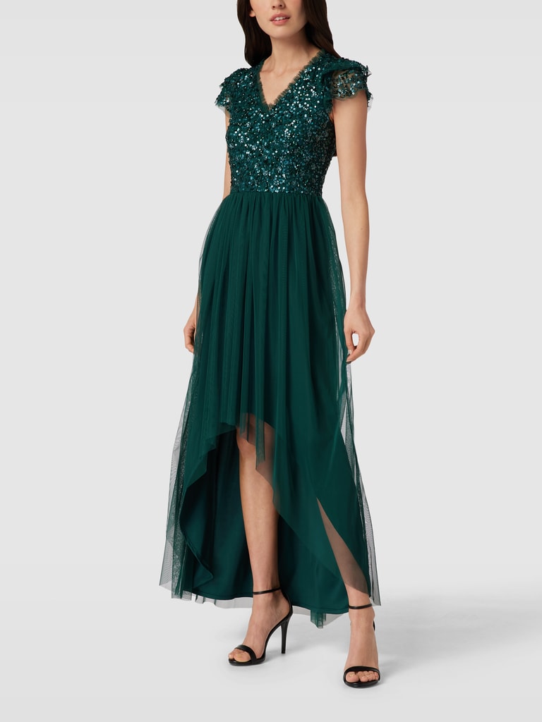 LACE & BEADS Cocktailkleid mit Paillettenbesatz (gruen) online kaufen