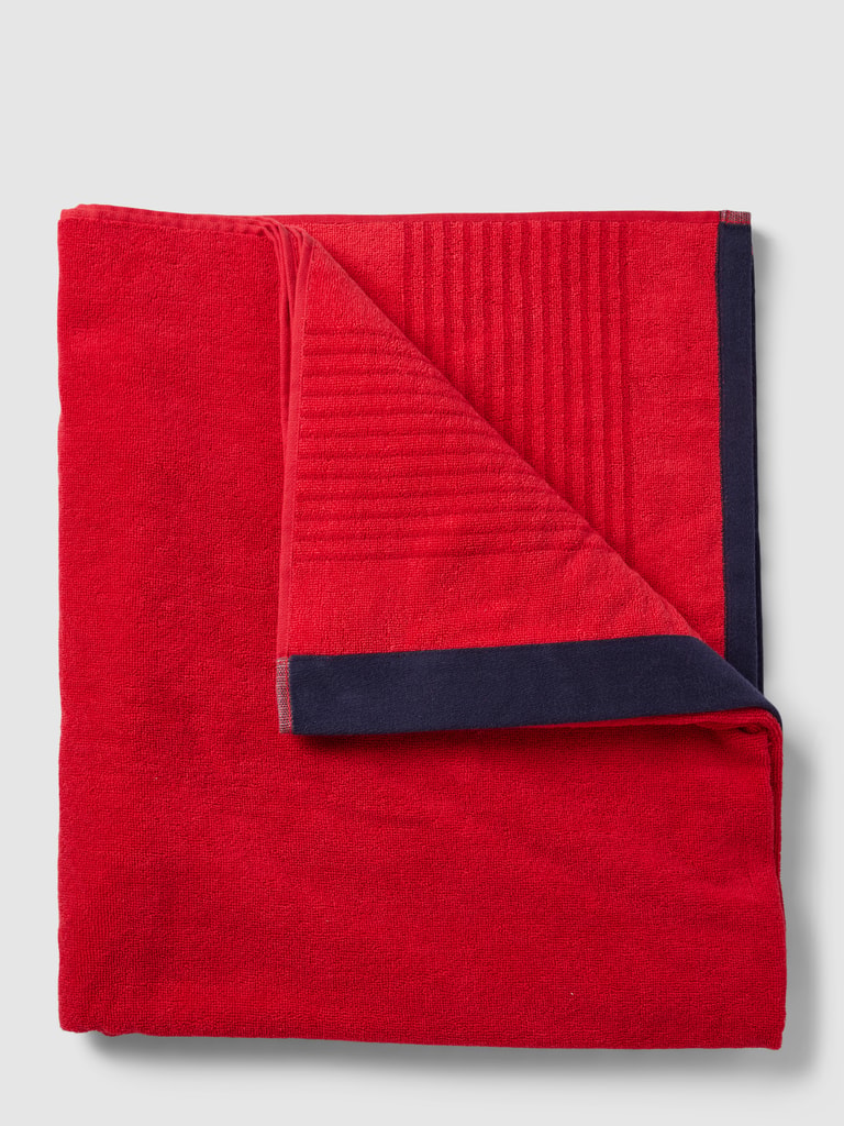 GANT Handtuch mit Label-Detail (rot) online kaufen