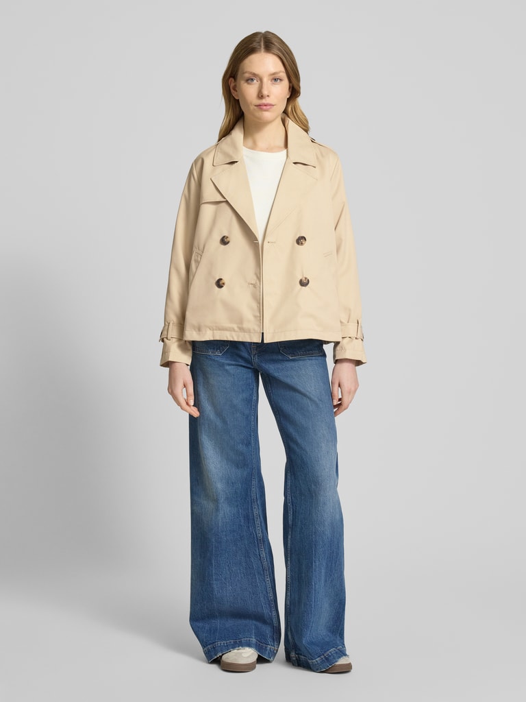 zero Trenchcoat mit Leistentaschen (sand) online kaufen