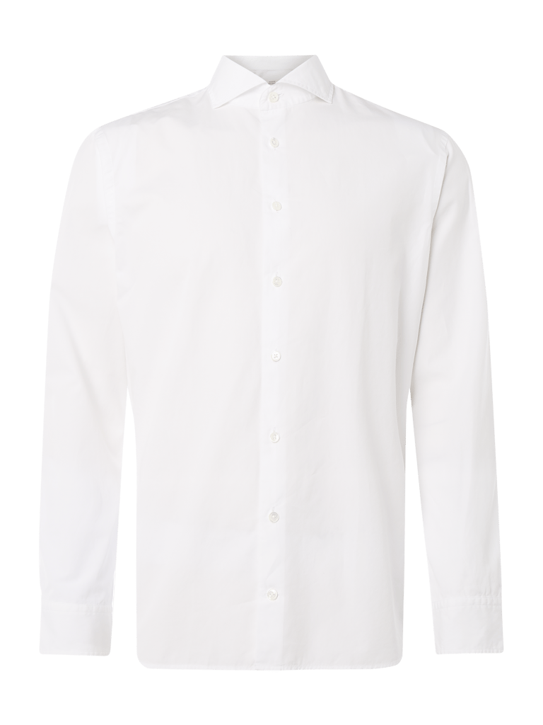 House of Paul Rosen Slim Fit Freizeithemd mit Haifischkragen (weiss ...