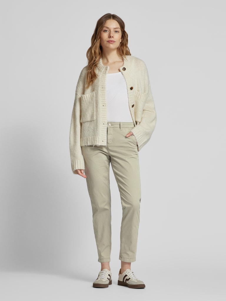 MAC Slim Fit Chino mit verkürztem Schnitt Modell 'TURN UP' (khaki ...