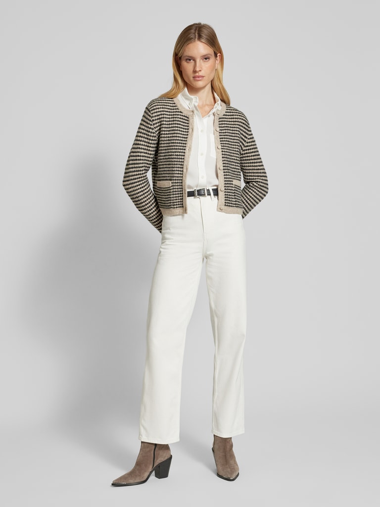 Kup online Kaffe Kardigan z bocznymi kieszeniami model ‘ellery’ (beżowy)