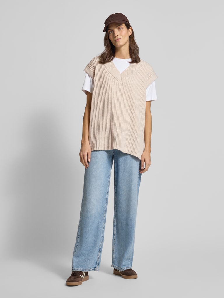 VILLA SOPHIE Loose Fit Pullunder mit Woll-Anteil Modell 'NOLA' (beige ...