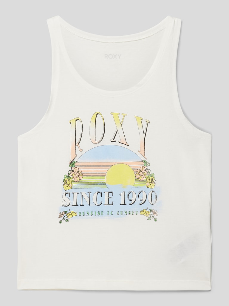 Roxy Top mit Label-Motiv-Print Modell 'DANCE LIKE ROXY FUNK' (offwhite ...