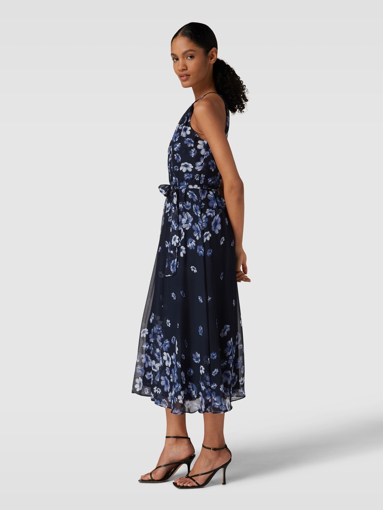 DKNY Midikleid mit Spaghettiträgern (marine) online kaufen