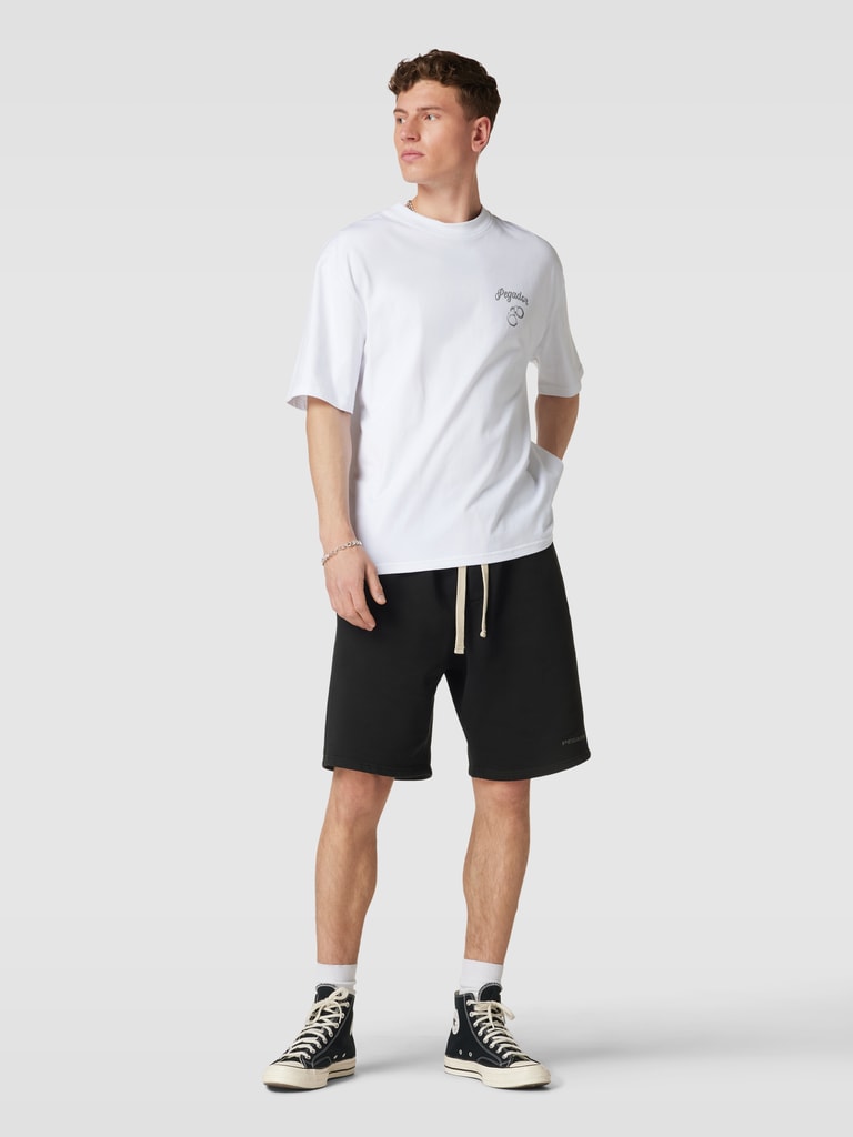 Pegador Oversized T-shirt met ronde hals, model 'Skena' in wit online ...