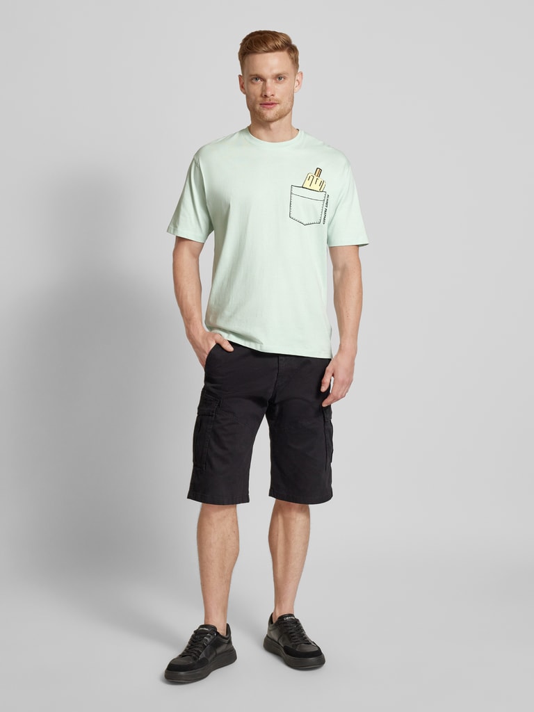 MCNEAL T-Shirt mit Motiv-Print (helltuerkis) online kaufen