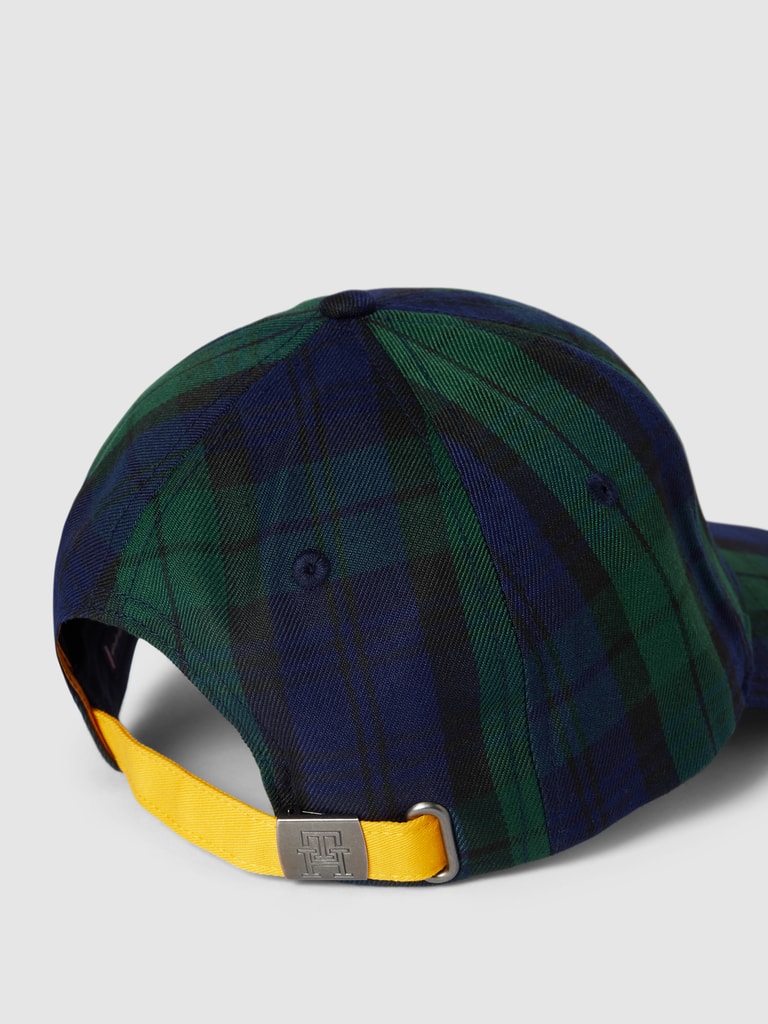 Tommy Hilfiger Base Cap mit Karomuster (dunkelgruen) online kaufen