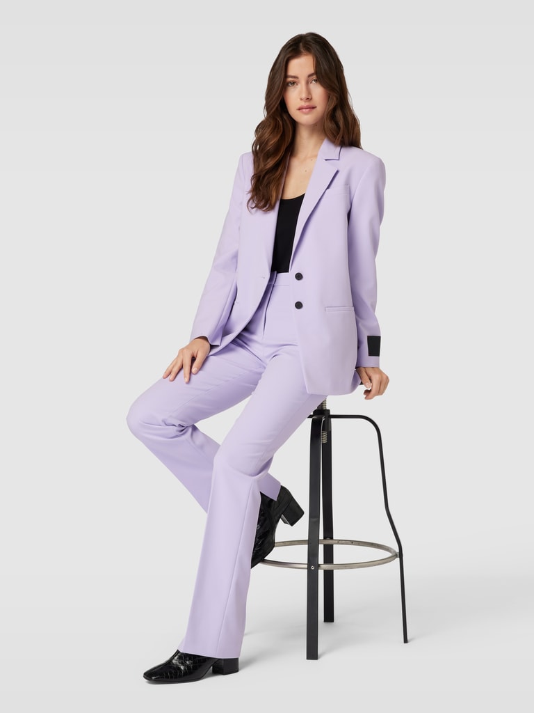 HUGO Blazer mit Label-Patch Modell 'AMYIA' (flieder) online kaufen