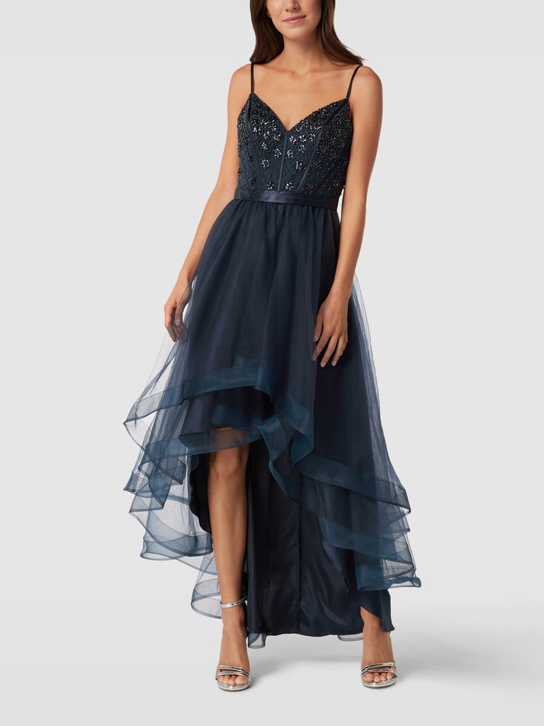Laona Abendkleid mit Ziersteinen (dunkelblau) online kaufen