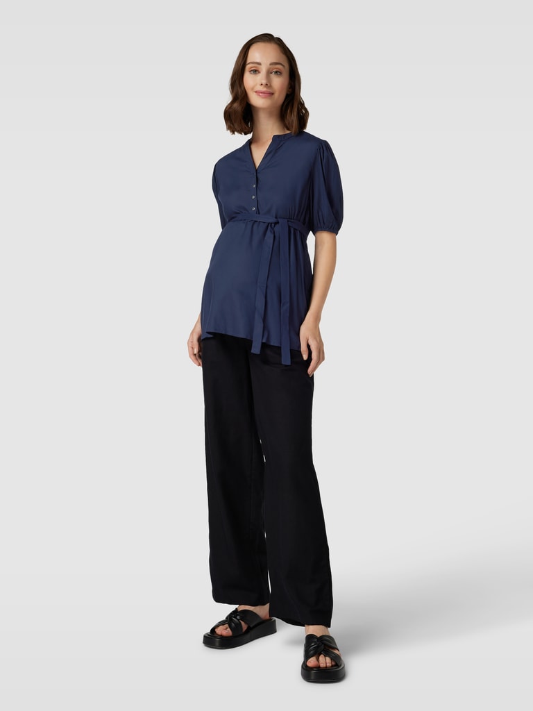 Mamalicious Umstands-Bluse aus Viskose Modell 'MERCY' (marine) online ...
