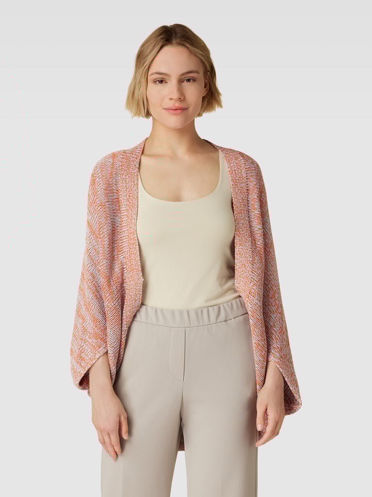 s.Oliver RED LABEL Poncho aus Baumwolle mit Allover-Muster (orange ...