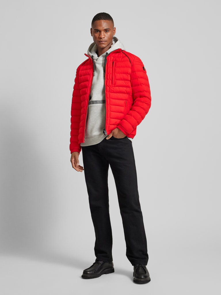 Wellensteyn Gewatteerd jack met opstaande kraag, model 'MOL' in rood online kopen | P&C