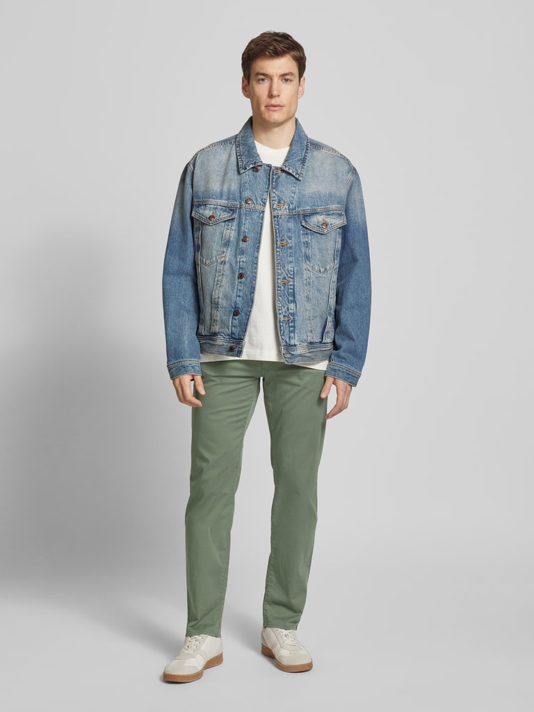 Brax Regular Fit Chino im 5-Pocket-Design Modell 'ULTRALIGHT' (oliv ...