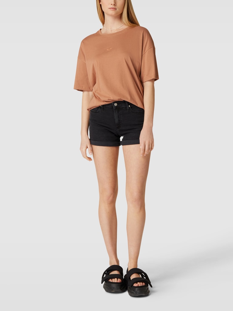 Roxy T-Shirt mit Logo-Stickerei Modell 'ESSENTIAL ENERGY TEE ON' (camel ...