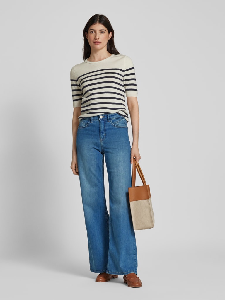 OPUS PANTS Wide Leg Jeans mit Eingrifftaschen Modell 'Melly cool ...