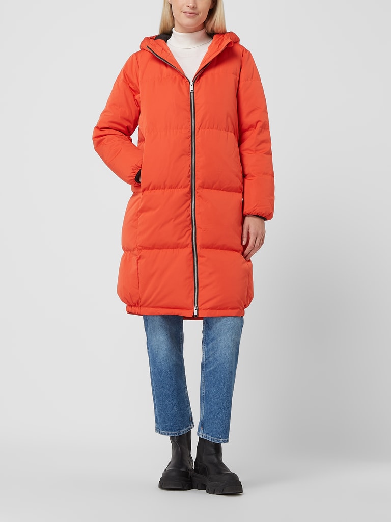 Yas Lange Donsjas Met Capuchon Model Millys In Oranje Online Kopen Pandc