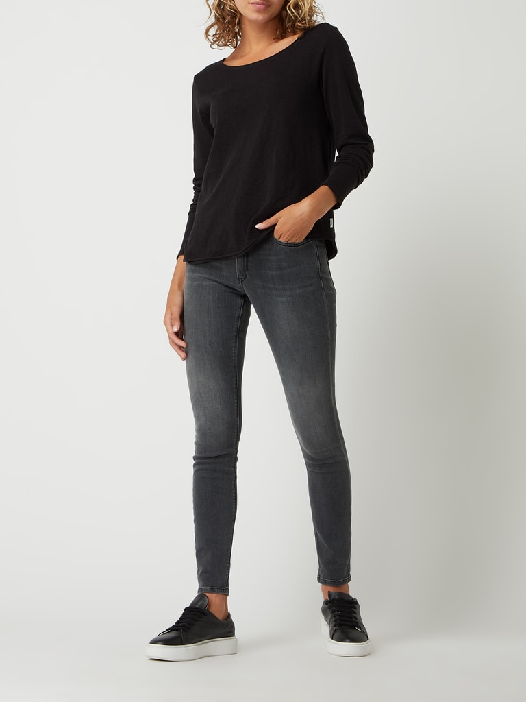 Kup online Replay Jeansy z wysokim stanem o kroju skinny fit z ...