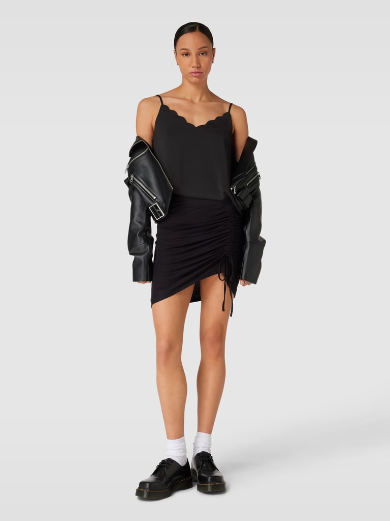 Only Top met bandjes en V-hals, model 'DEBBIE' in zwart online kopen | P&C