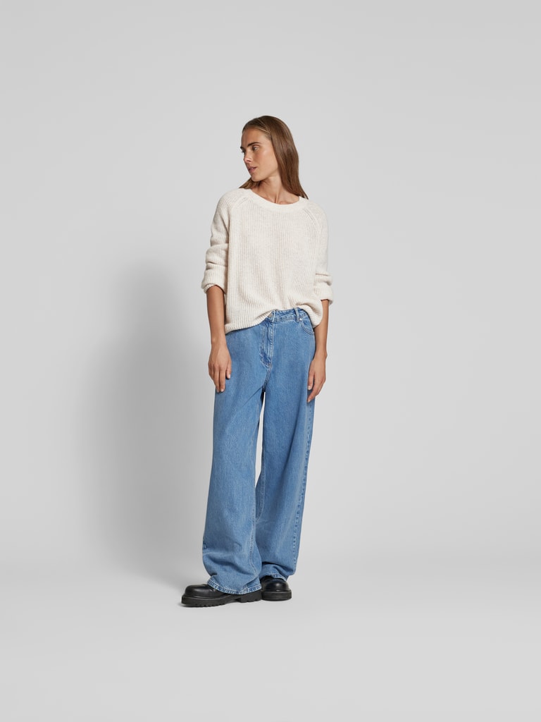 Juvia Pullover in Strick-Optik (sand) online kaufen