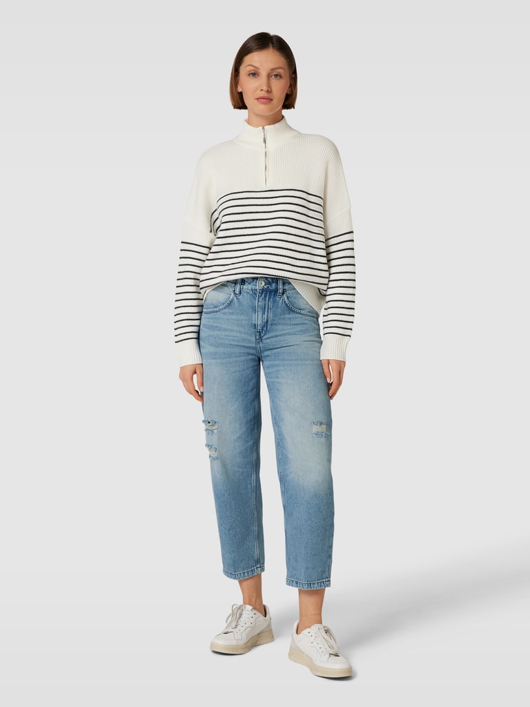 Drykorn Balloon Fit Jeans im Destroyed-Look Modell 'SHELTER' (jeansblau ...