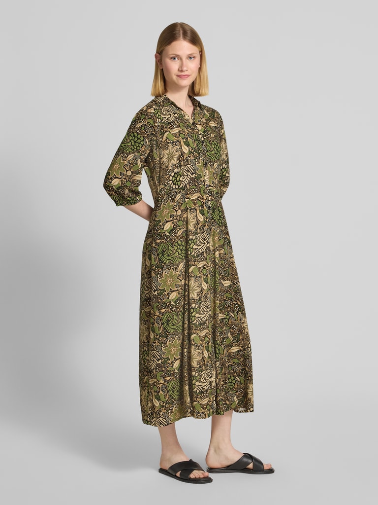 Soyaconcept Hemdblusenkleid aus Viskose mit Knopfleiste (gruen) online ...