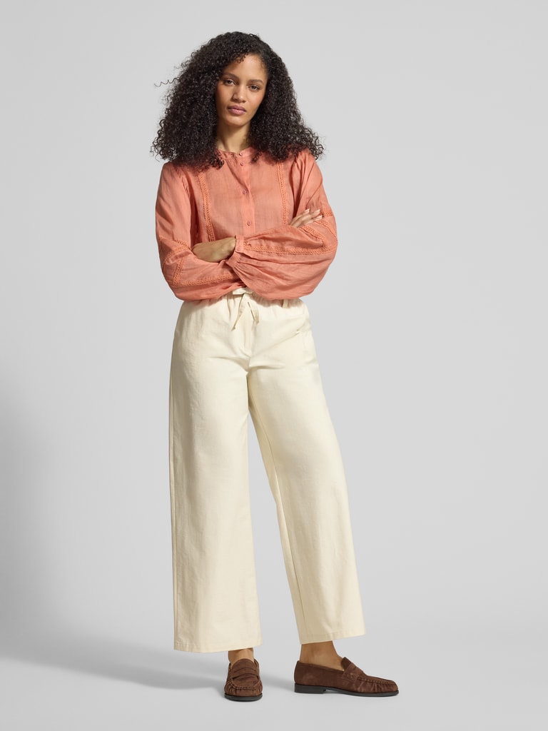 JAKE*S STUDIO WOMAN wide fit broek van katoenmix in offwhite online ...