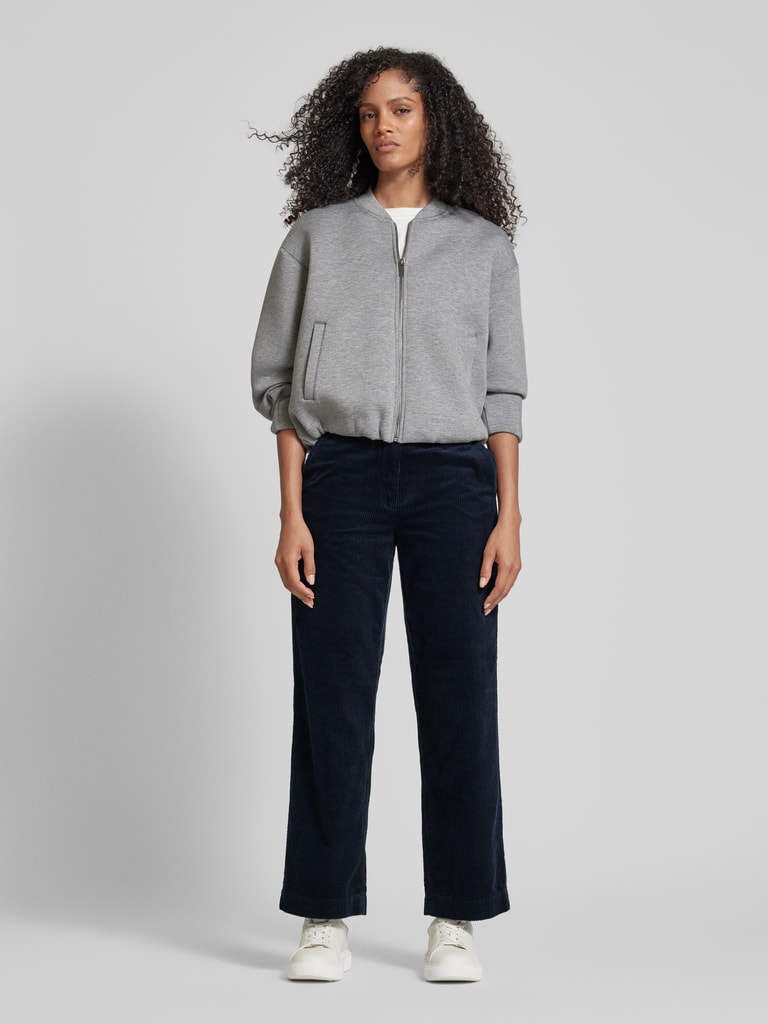 Marc O'Polo Straight Fit Cordhose mit verkürzter Länge (marine) online ...