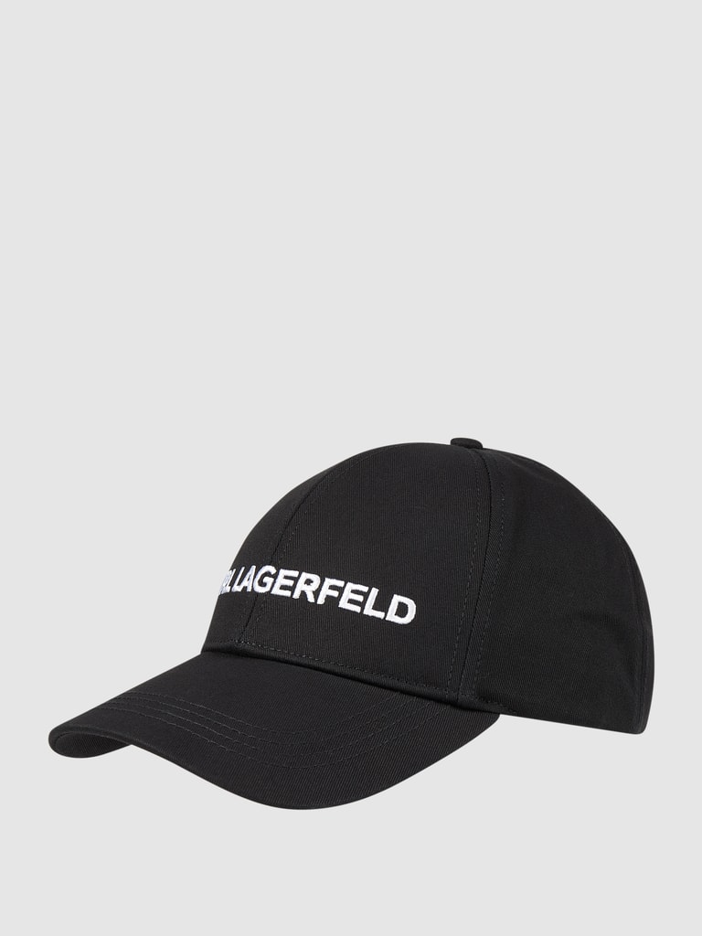 Karl Lagerfeld Cap aus Bio-Baumwolle (black) online kaufen