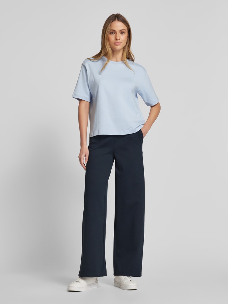 ICHI Hose mit weitem Bein Modell 'KATE' (marine) online kaufen