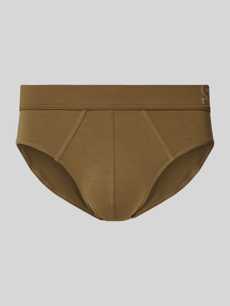 Kup online SLG Slipy z elastycznym pasem z logo (oliwkowy)