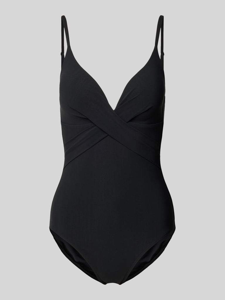 Barts Badpak met spaghettibandjes, model 'SOLID' in zwart online kopen ...