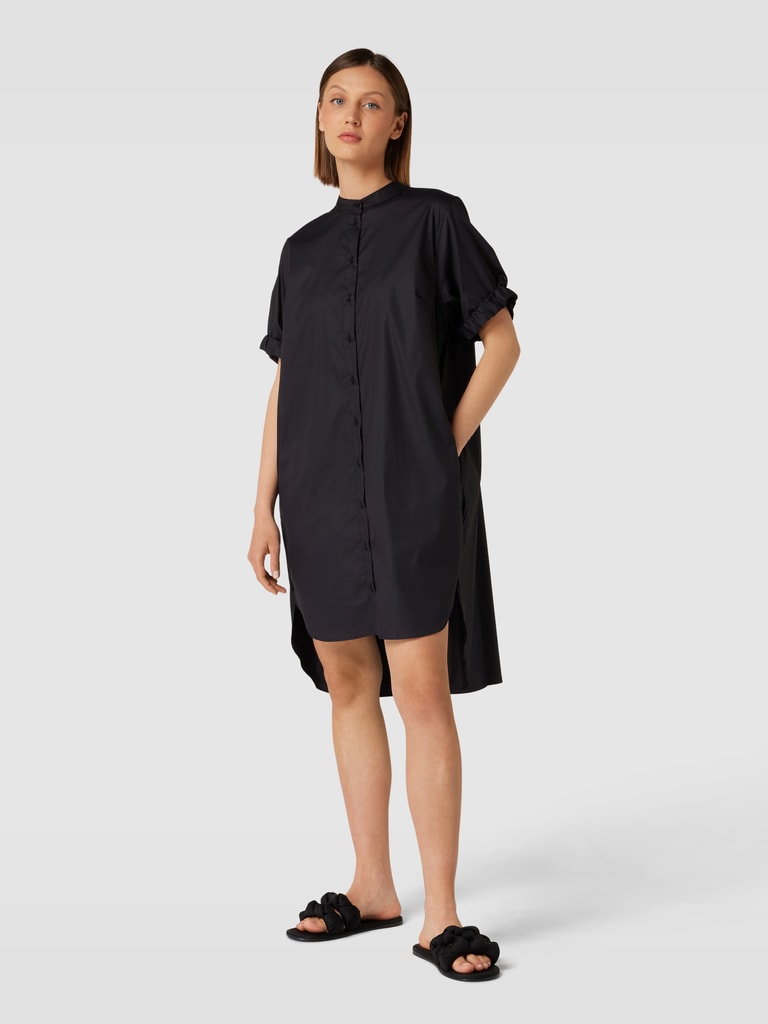 MOS MOSH Kleid mit Knopfleiste Modell 'ARLETH' (black) online kaufen